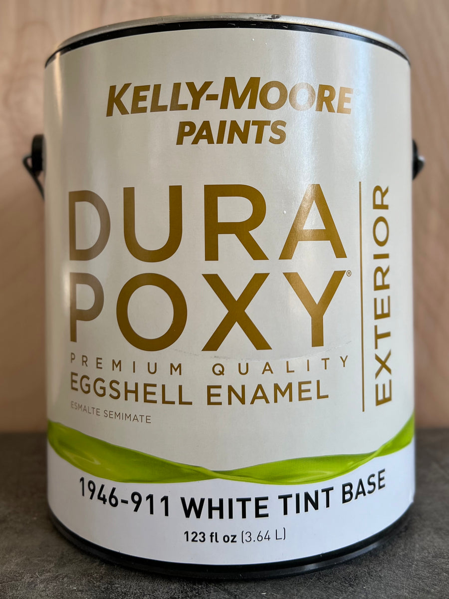 Kelly-Moore Dura Poxy Exterior Eggshell Enamel Latex White 1-gallon ...